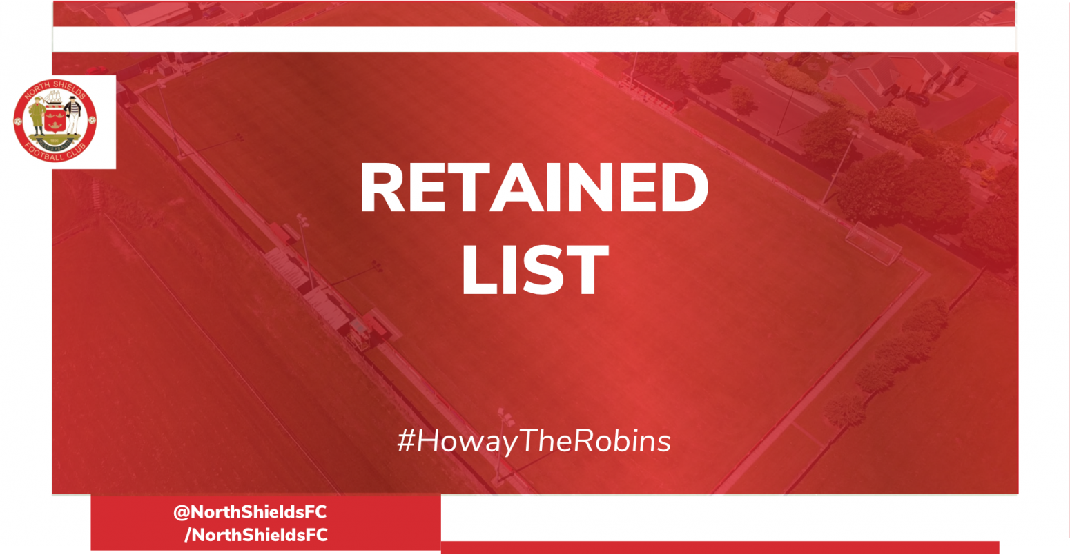 North Shields FC Retained List – 2020/2021 – North Shields Football Club