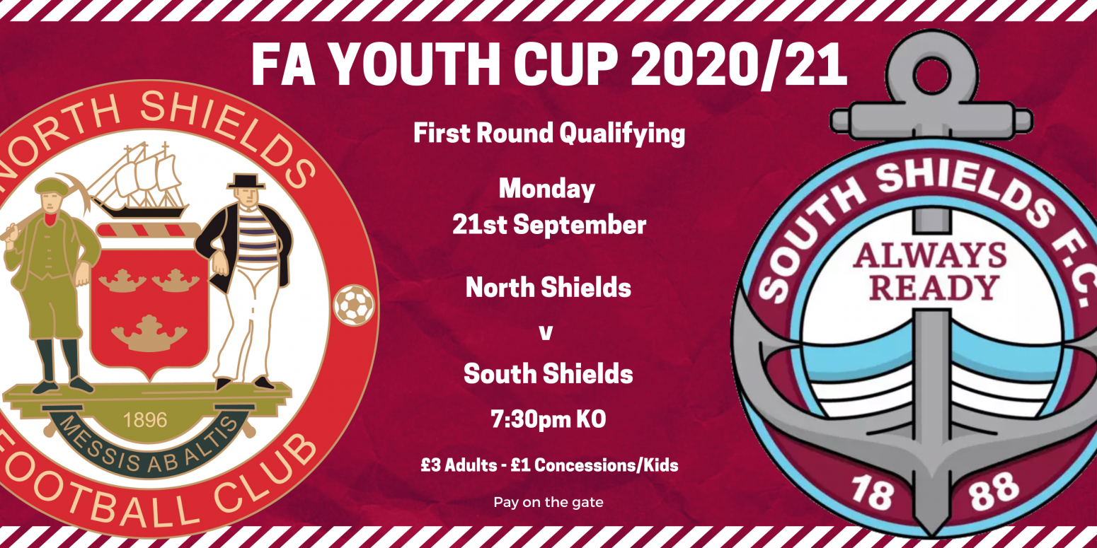North Shields v South Shields FA Youth Cup Fixture OFF! – North Shields ...