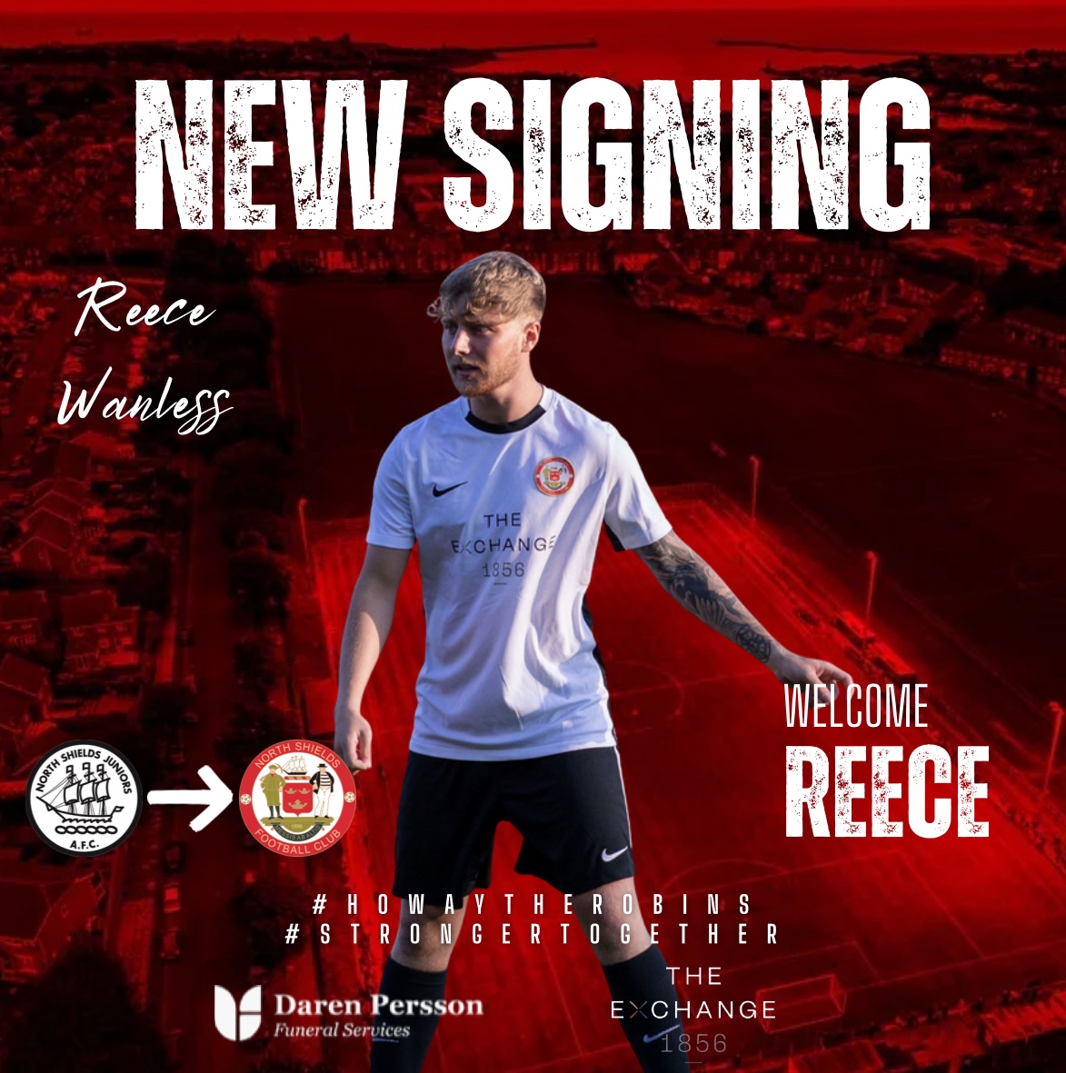 Reece Wanless Completes Journey from Shields Juniors to First Team ...