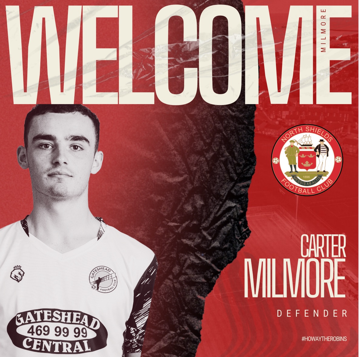 New Signing: Milmore joins on loan – North Shields Football Club