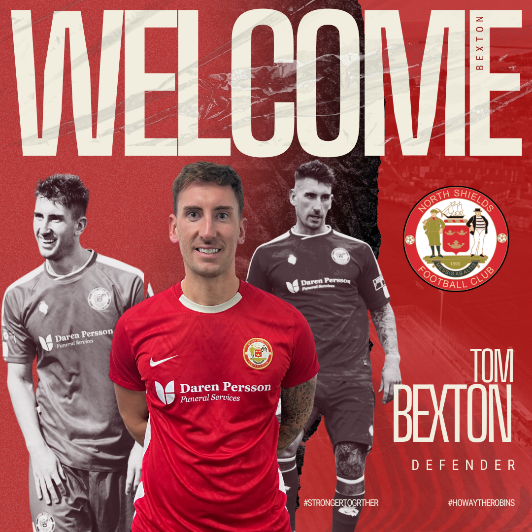 Tom Bexton Returns to North Shields FC – North Shields Football Club